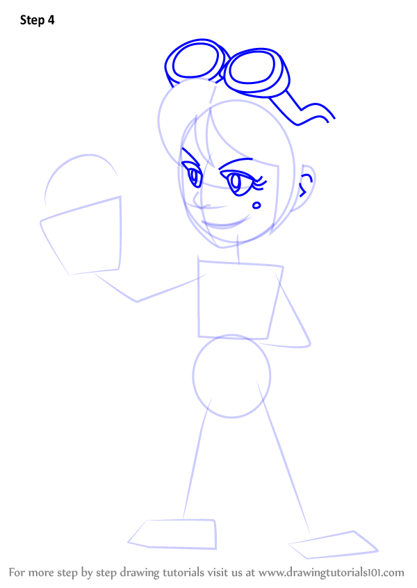 How to Draw Scarlet from Brawlhalla (Brawlhalla) Step by Step ...