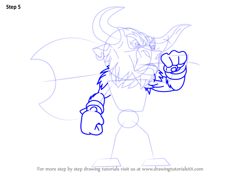 How to Draw Teros from Brawlhalla (Brawlhalla) Step by Step ...