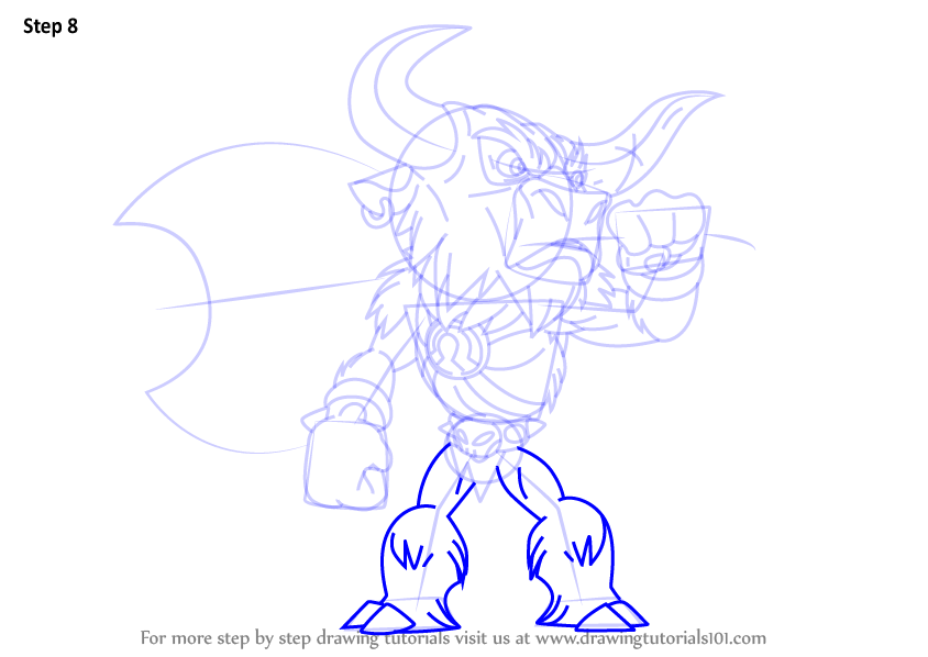 How to Draw Teros from Brawlhalla (Brawlhalla) Step by Step ...