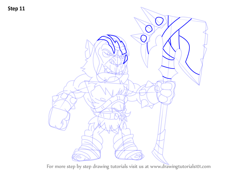 How to Draw Xull from Brawlhalla (Brawlhalla) Step by Step ...
