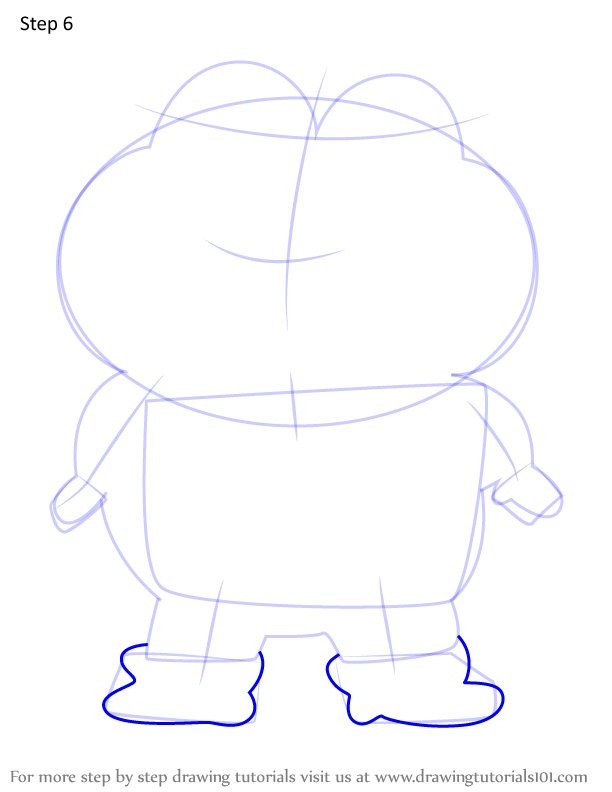 How to Draw Chubbum from Burger Brawl (Burger Brawl) Step by Step ...