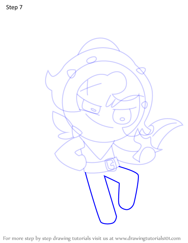 How to Draw Chili Pepper Cookie from Cookie Run Kingdom (Cookie Run ...