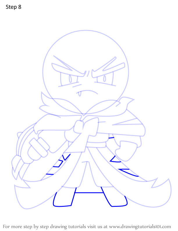 How to Draw Crunchy Chip Cookie from Cookie Run Kingdom (Cookie Run ...