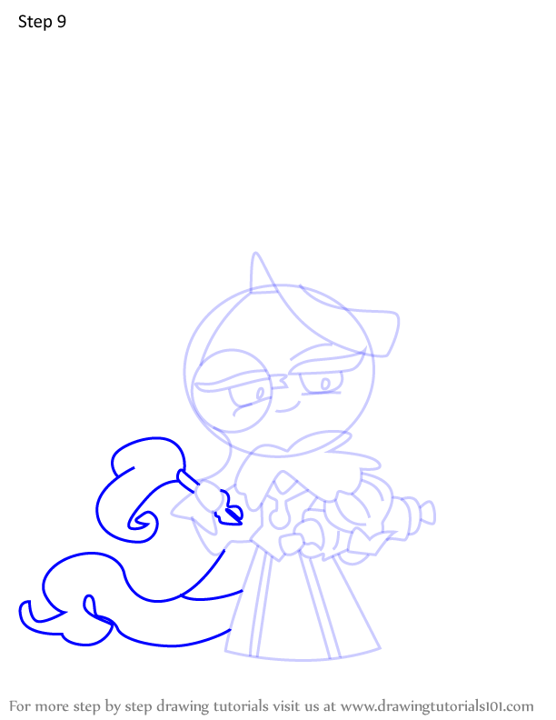 How to Draw Eclair Cookie from Cookie Run Kingdom (Cookie Run: Kingdom ...