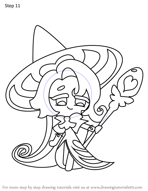 How to Draw Latte Cookie from Cookie Run Kingdom (Cookie Run: Kingdom ...