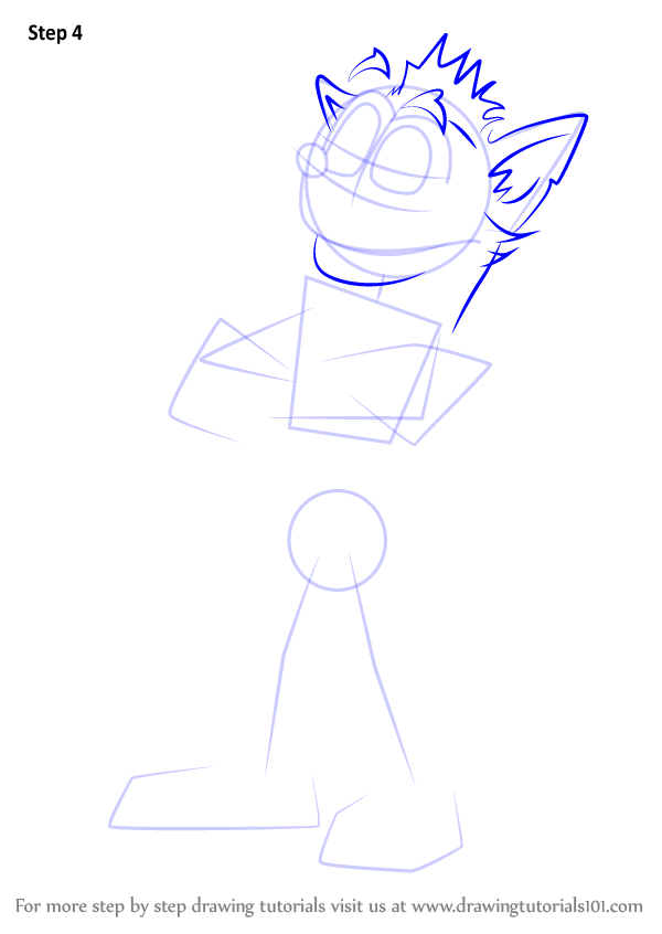 How to Draw Crash Bandicoot from Crash Bandicoot (Crash Bandicoot) Step ...