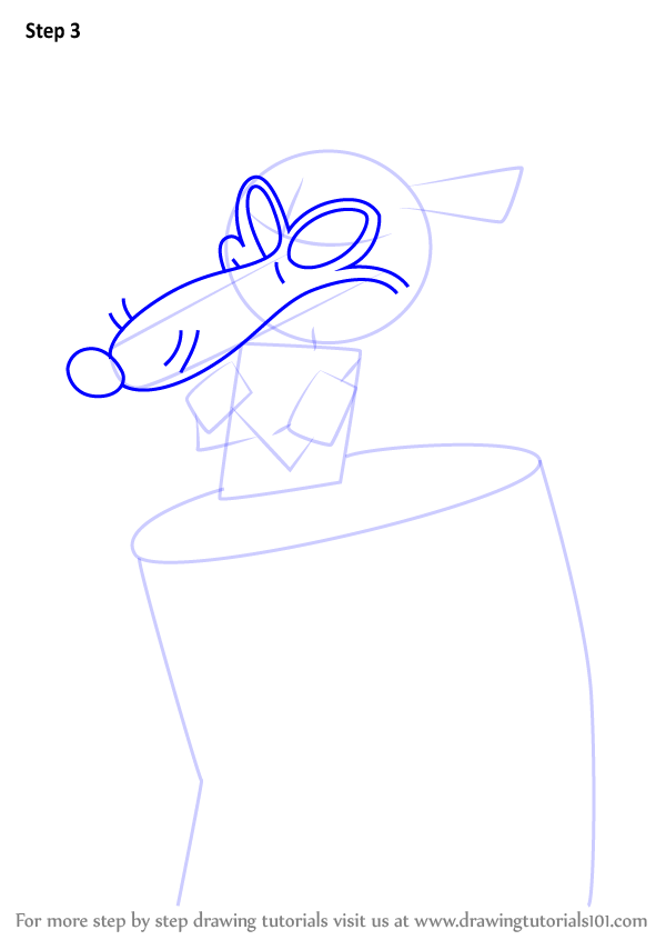 How to Draw Werner Werman from Cuphead (Cuphead) Step by Step ...