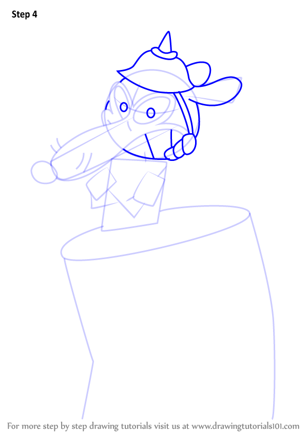 How to Draw Werner Werman from Cuphead (Cuphead) Step by Step ...