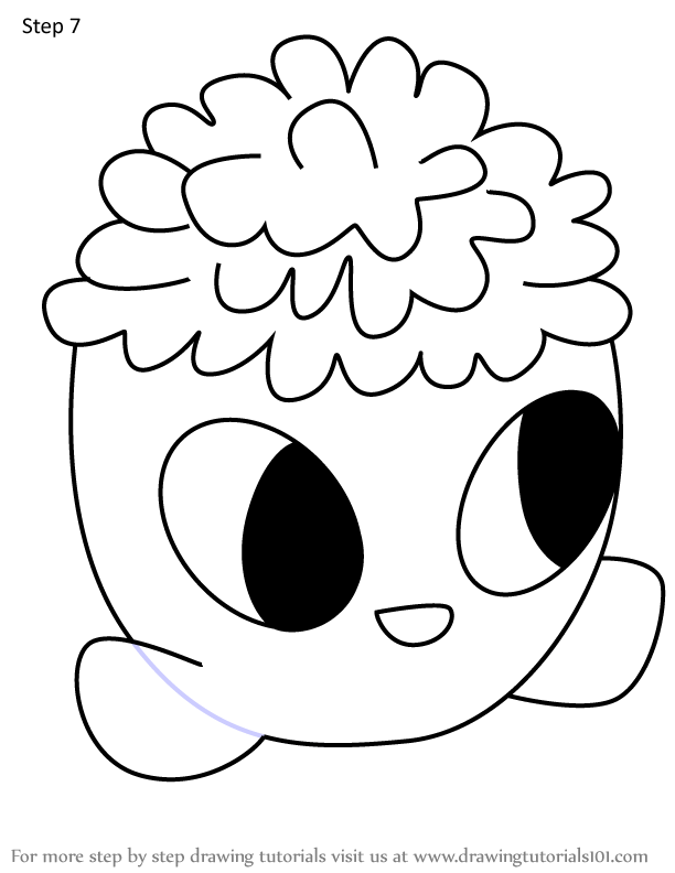 How to Draw Enti from Cut the Rope (Cut the Rope) Step by Step ...
