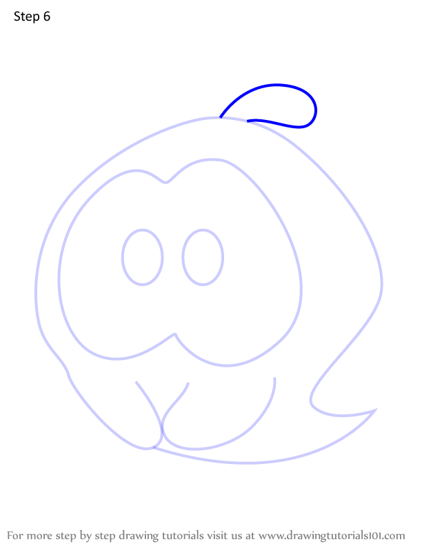 How to Draw Ghost from Cut the Rope (Cut the Rope) Step by Step ...