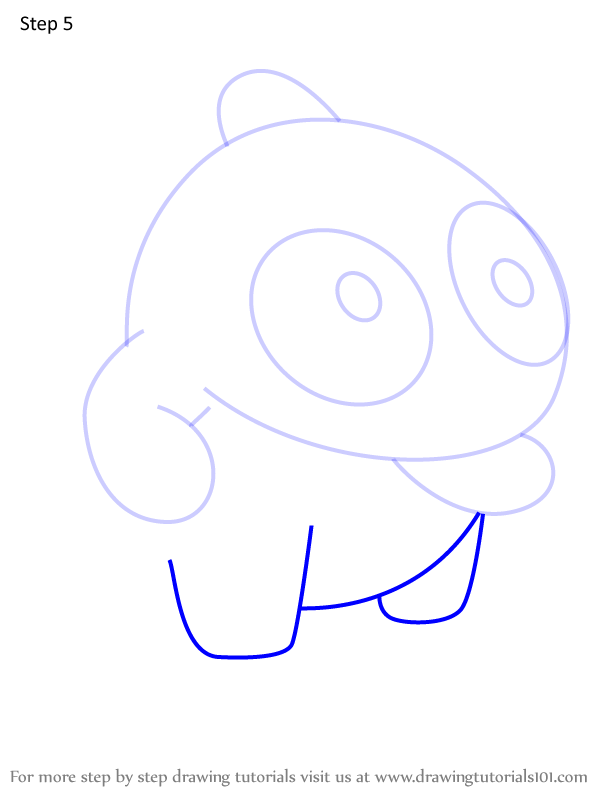 How to Draw Kamo from Cut the Rope (Cut the Rope) Step by Step ...
