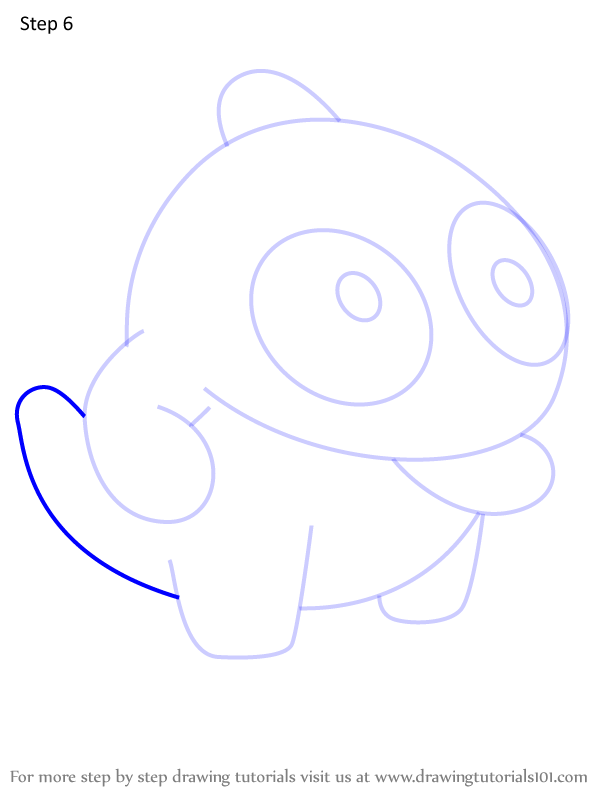 How to Draw Kamo from Cut the Rope (Cut the Rope) Step by Step ...
