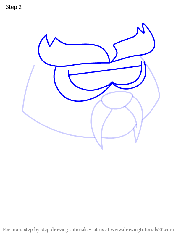 How to Draw Sensei Tanuki from Cut the Rope (Cut the Rope) Step by Step ...