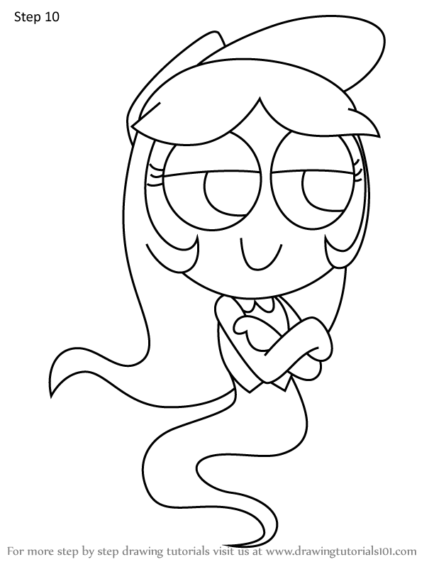 How to Draw Connie Smiling from Dandy's World (Dandy's World) Step by ...