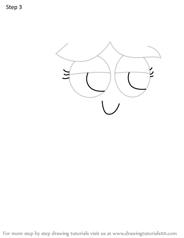 How to Draw Connie Smiling from Dandy's World (Dandy's World) Step by ...