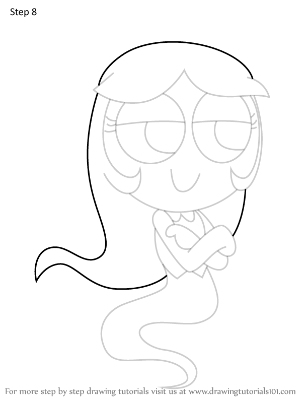 How to Draw Connie Smiling from Dandy's World (Dandy's World) Step by ...