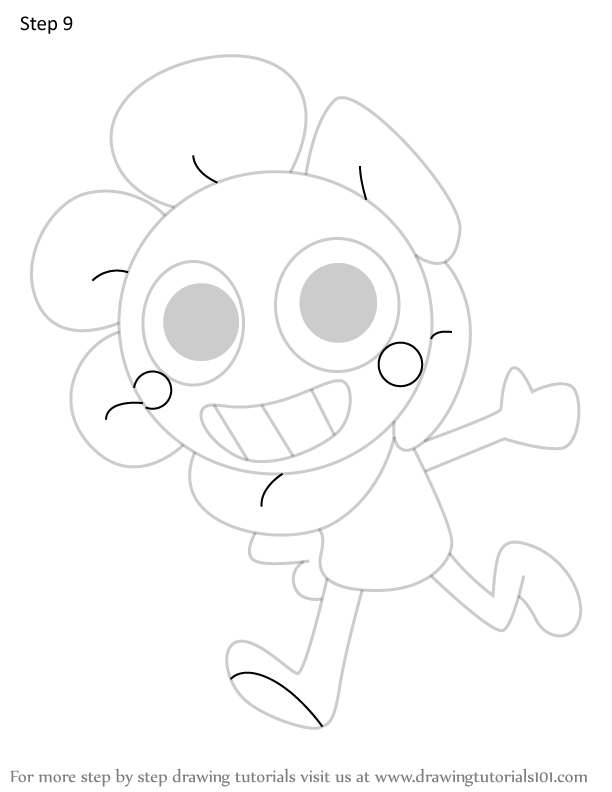 How to Draw Dandy from Dandy's World (Dandy's World) Step by Step | DrawingTutorials101.com