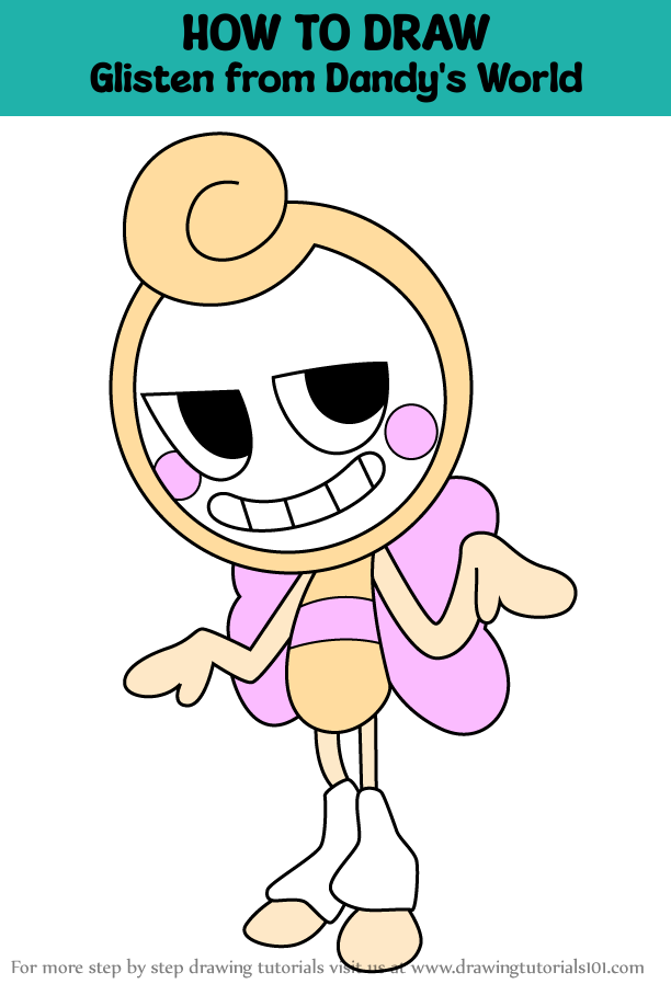 How To Draw Glisten From Dandy s World Dandy s World Step By Step How To Draw Glisten From Dandy s World Dandy s World Step By Step
