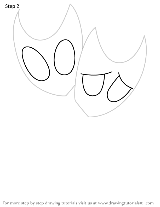How to Draw Razzle & Dazzle from Dandy's World (Dandy's World) Step by ...
