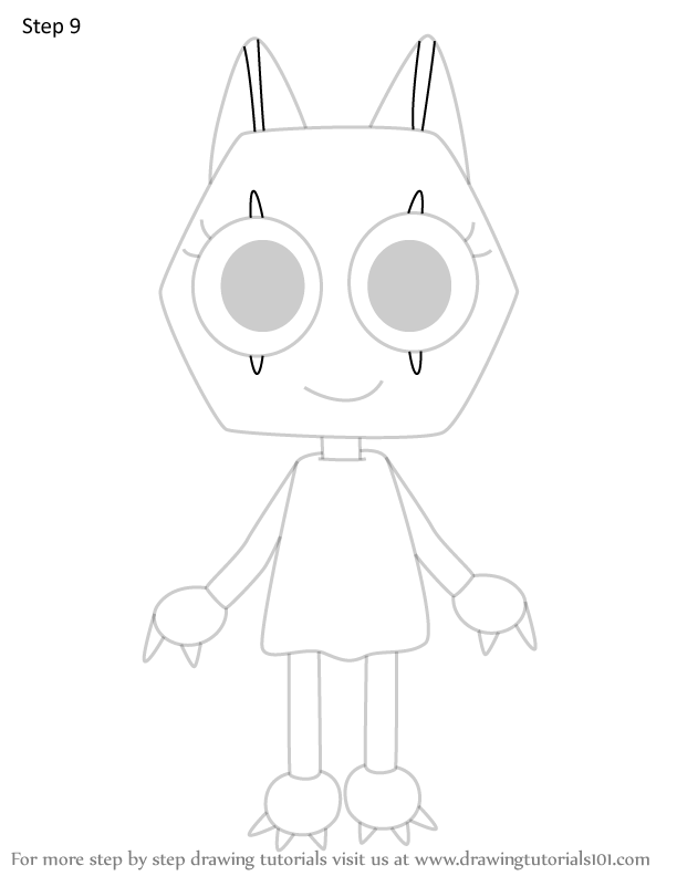 How to Draw Scraps from Dandy's World (Dandy's World) Step by Step ...