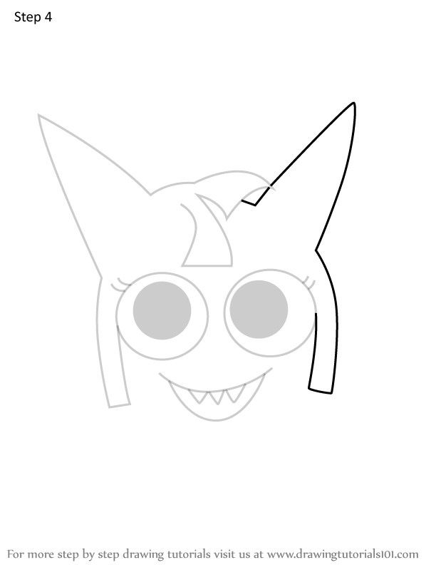 How to Draw Yatta from Dandy's World (Dandy's World) Step by Step ...