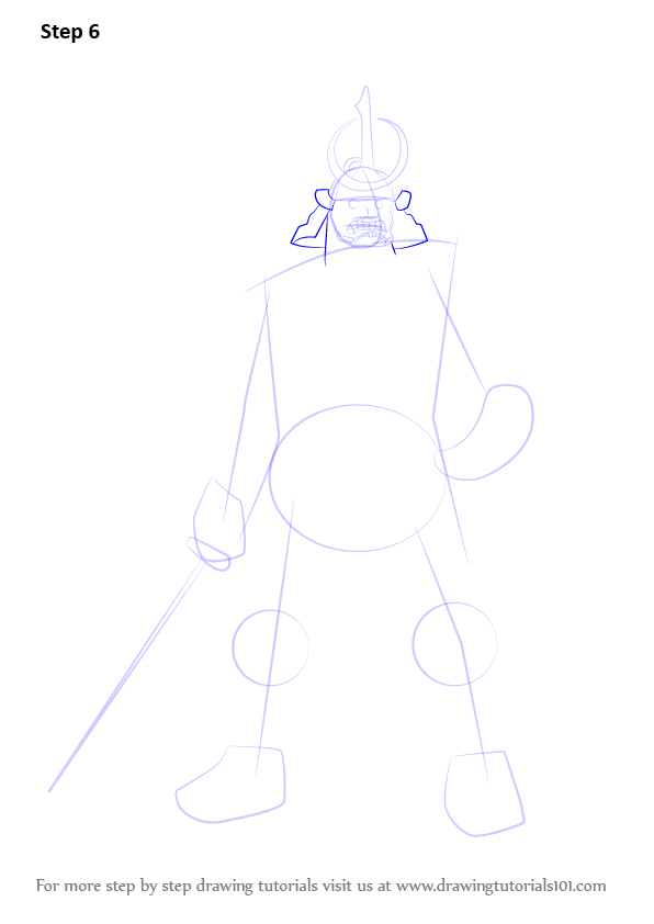 How to Draw Bishamon from Darkstalkers (Darkstalkers) Step by Step ...