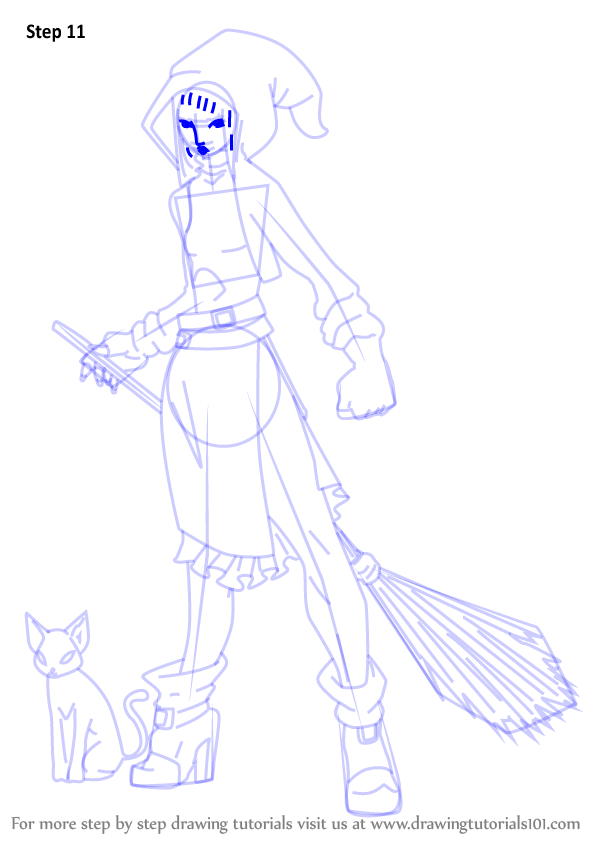 How to Draw Majorette from Darkstalkers (Darkstalkers) Step by Step ...