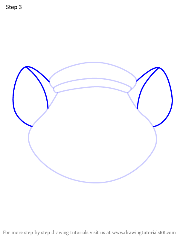 How to Draw Bernard from Disney Emoji Blitz (Disney Emoji Blitz) Step ...