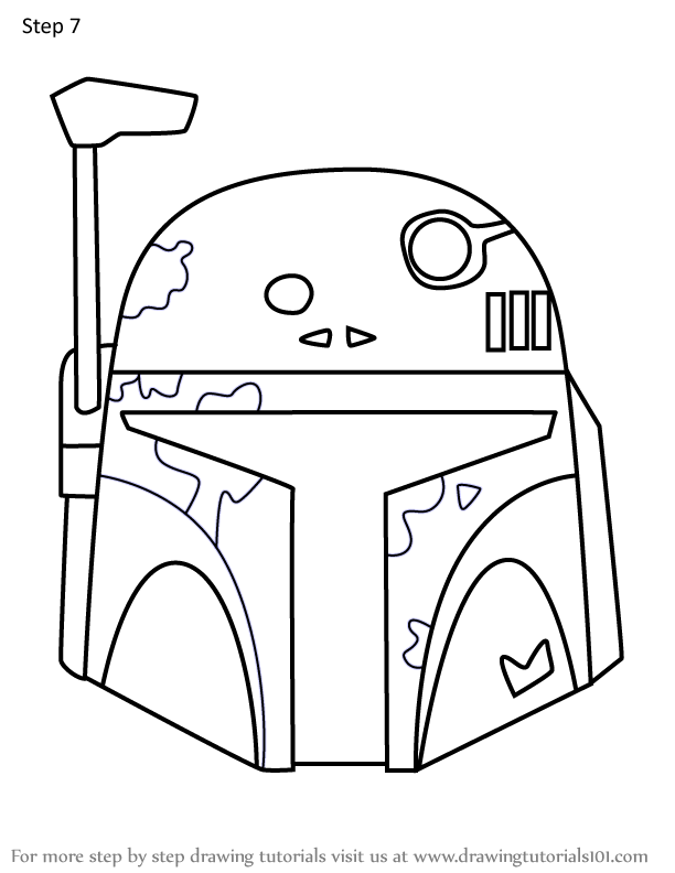 Boba Fett Drawing Tutorial