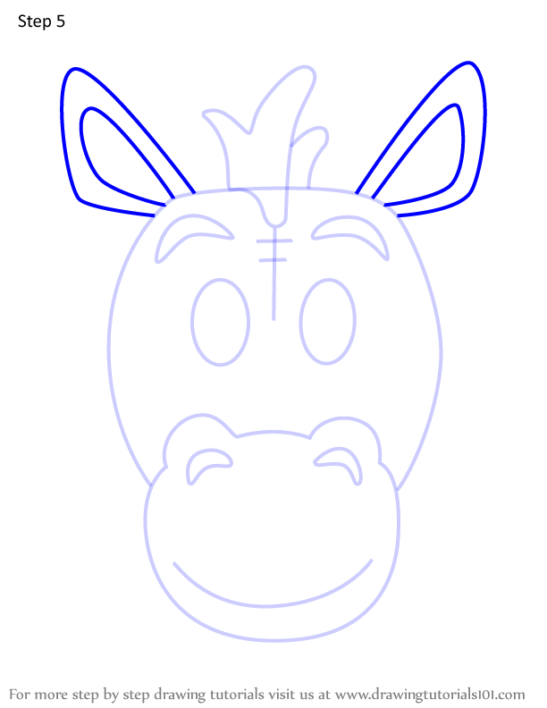 How to Draw Bullseye from Disney Emoji Blitz (Disney Emoji Blitz) Step ...