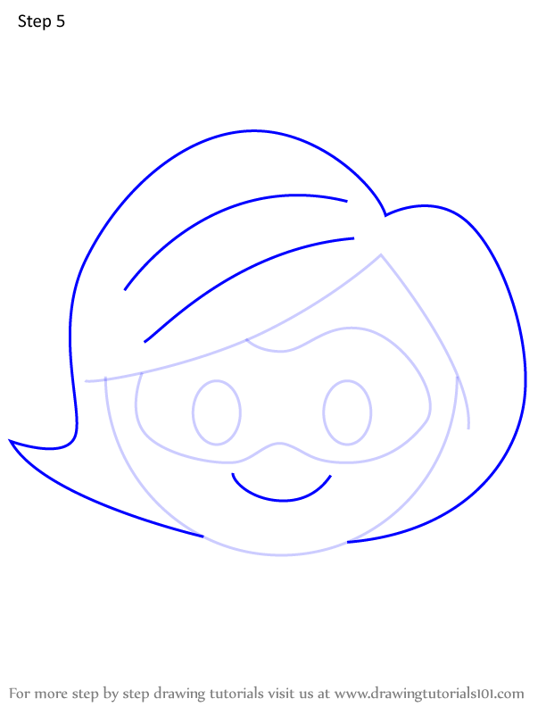 How to Draw Elastigirl from Disney Emoji Blitz (Disney Emoji Blitz ...