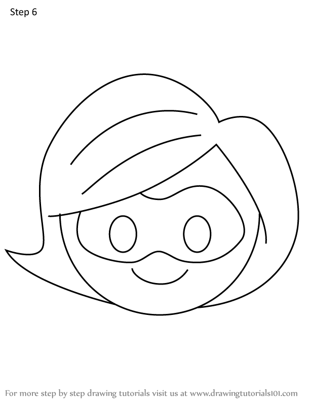 How to Draw Elastigirl from Disney Emoji Blitz (Disney Emoji Blitz ...