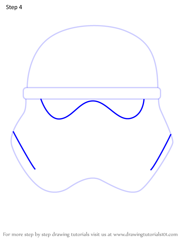 Stormtrooper Drawing Easy Step By Step