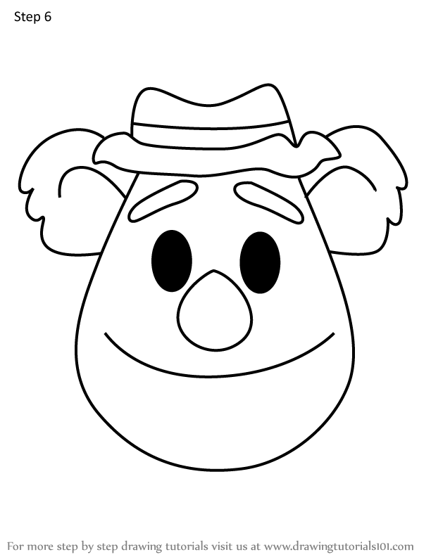 How to Draw Fozzie Bear from Disney Emoji Blitz (Disney Emoji Blitz ...