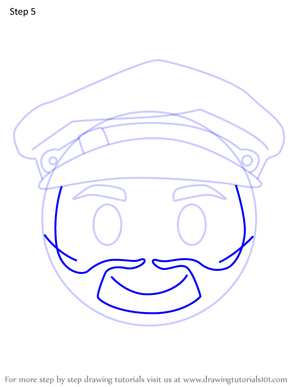 How to Draw Frank from Disney Emoji Blitz (Disney Emoji Blitz) Step by ...