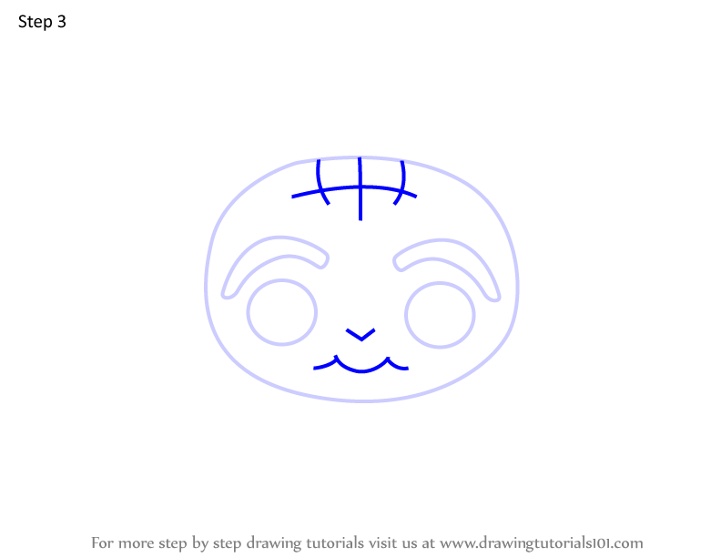 How to Draw Grogu from Disney Emoji Blitz (Disney Emoji Blitz) Step by ...