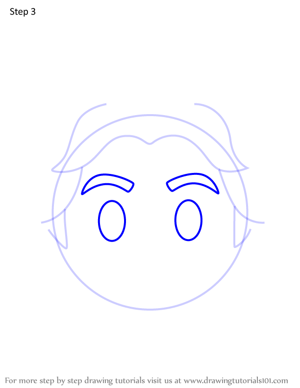 How to Draw Han Solo from Disney Emoji Blitz (Disney Emoji Blitz) Step ...