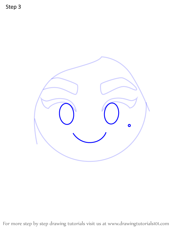 How to Draw Isabela from Disney Emoji Blitz (Disney Emoji Blitz) Step ...