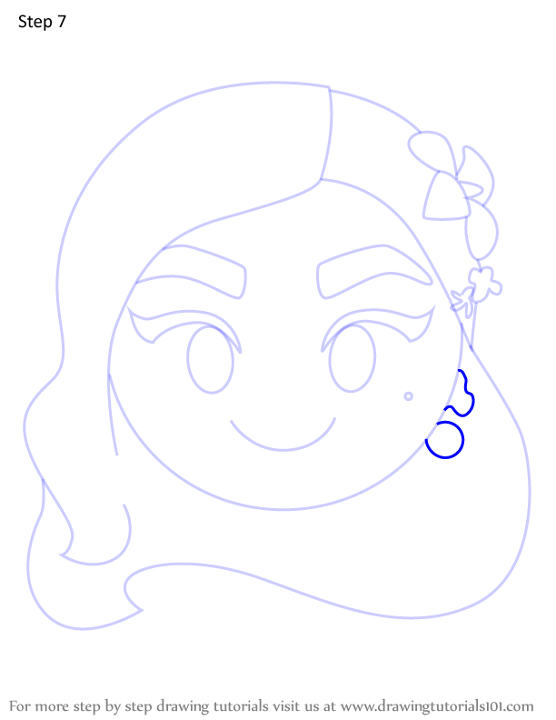 How to Draw Isabela from Disney Emoji Blitz (Disney Emoji Blitz) Step ...