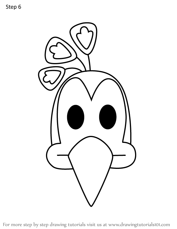 How to Draw Kevin from Disney Emoji Blitz (Disney Emoji Blitz) Step by ...
