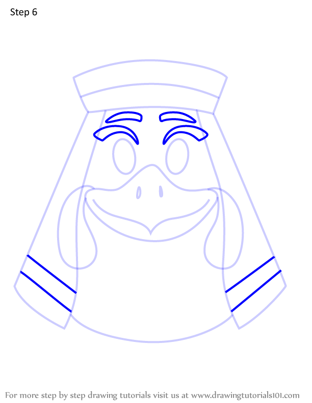How to Draw Lady Kluck from Disney Emoji Blitz (Disney Emoji Blitz ...