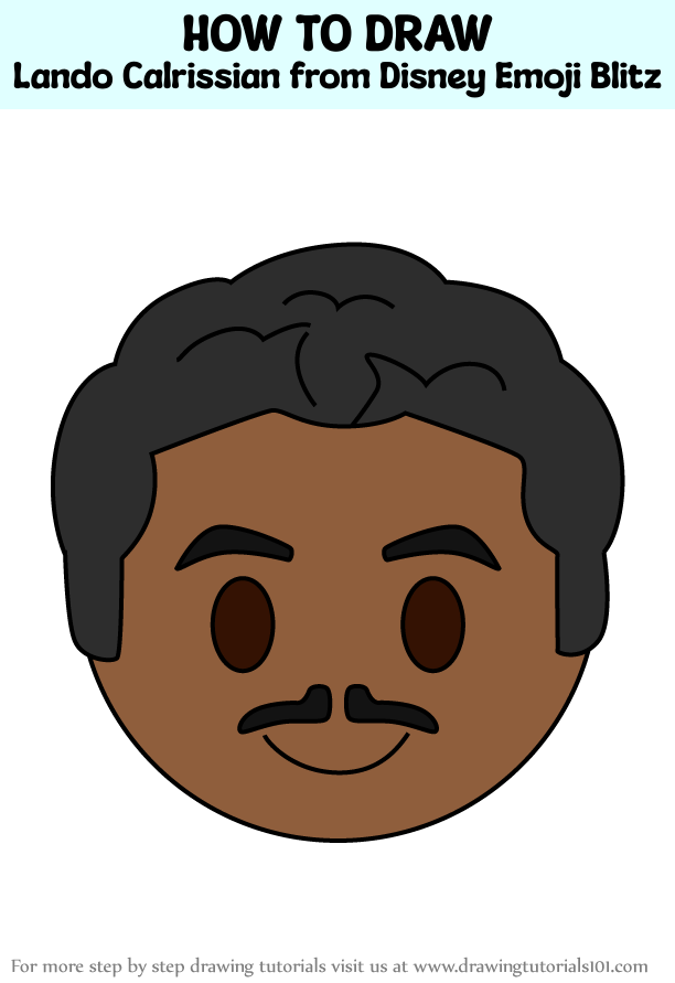 How to Draw Lando Calrissian from Disney Emoji Blitz (Disney Emoji ...