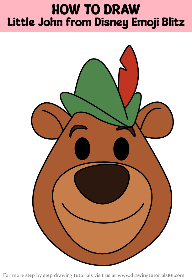 How to Draw Little John from Disney Emoji Blitz (Disney Emoji Blitz ...