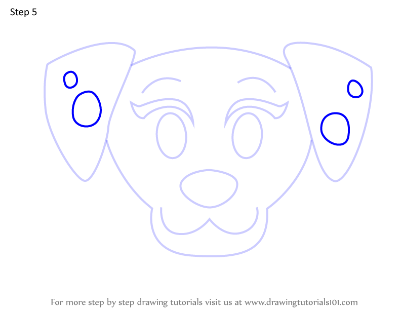 How to Draw Perdita from Disney Emoji Blitz (Disney Emoji Blitz) Step by Step ...