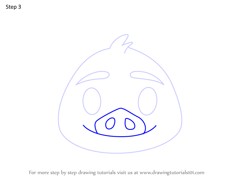 How to Draw Pua from Disney Emoji Blitz (Disney Emoji Blitz) Step by ...