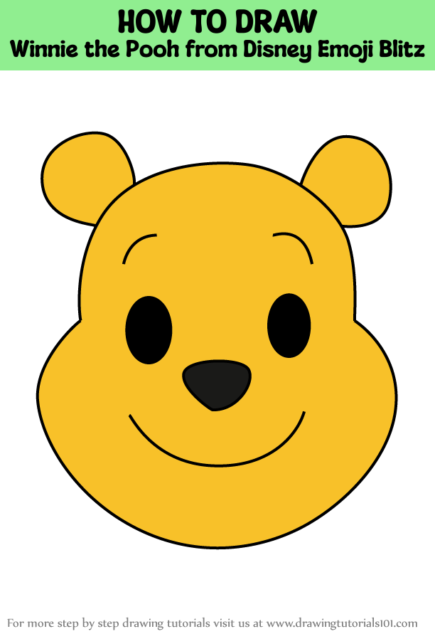 How To Draw Winnie The Pooh 5 Easy To Draw Disney Characters: Winnie