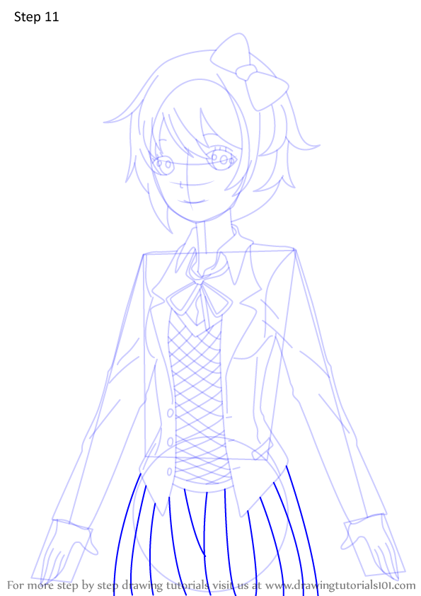 How to Draw Sayori from Doki Doki Literature Club! (Doki Doki Literature Club!) Step by Step ...