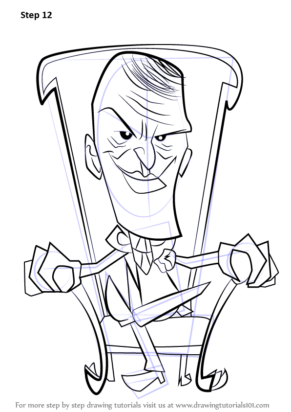 How to Draw Maxwell from Don't Starve (Don't Starve) Step by Step ...
