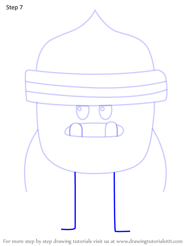 How to Draw Dumbbell from Dumb Ways To Die (Dumb Ways To Die) Step by ...