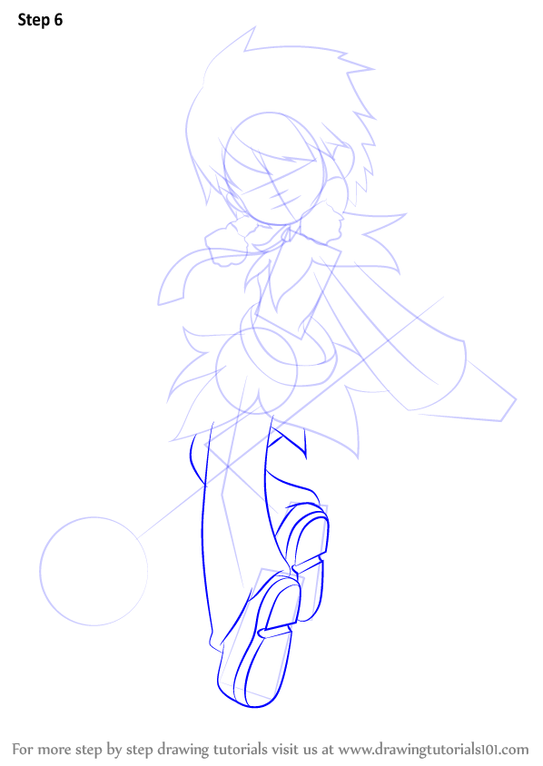 How to Draw Aisha from Elsword (Elsword) Step by Step ...